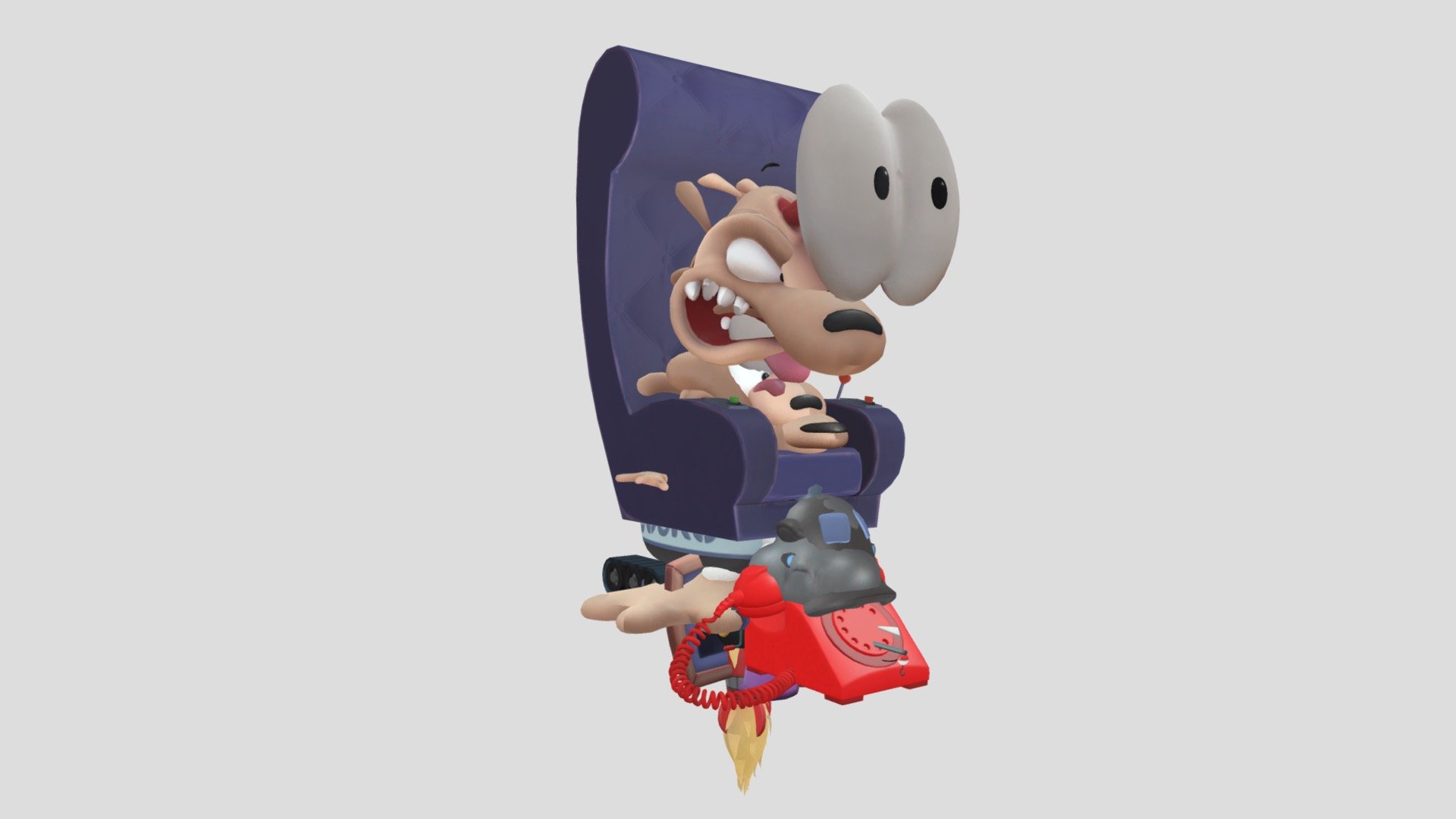 NASB2 - Rocko - Download Free 3D model by SMF Features Developed From ...