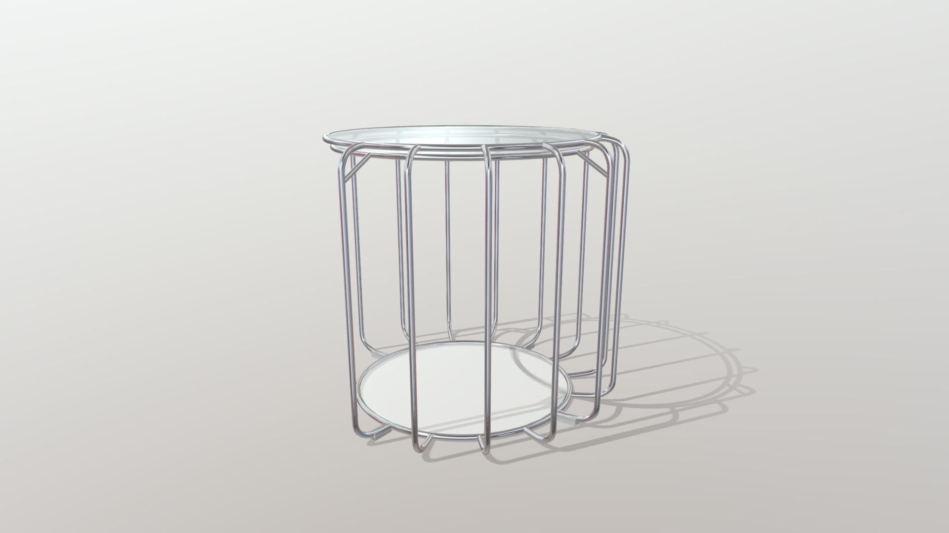 Silver Circle table - 3D model by zeg.ai [4632767] - Sketchfab