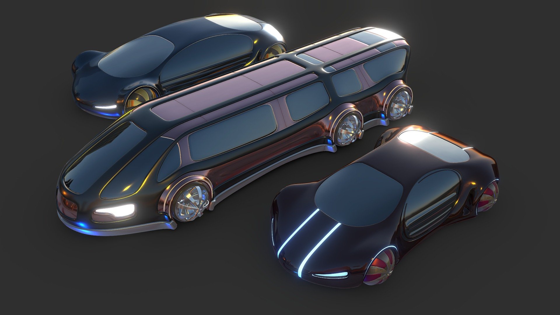 Future Cars 202 - Buy Royalty Free 3D model by Giimann [46335b8 ...