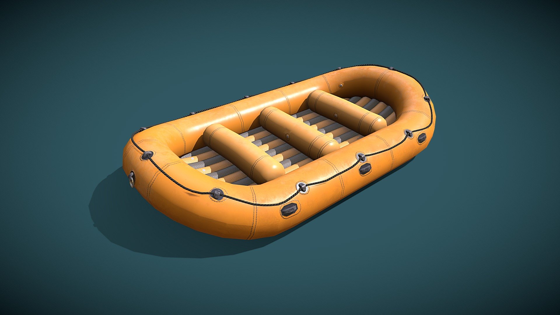 Rafting boat - Buy Royalty Free 3D model by Pancrudo14 [4634002 ...