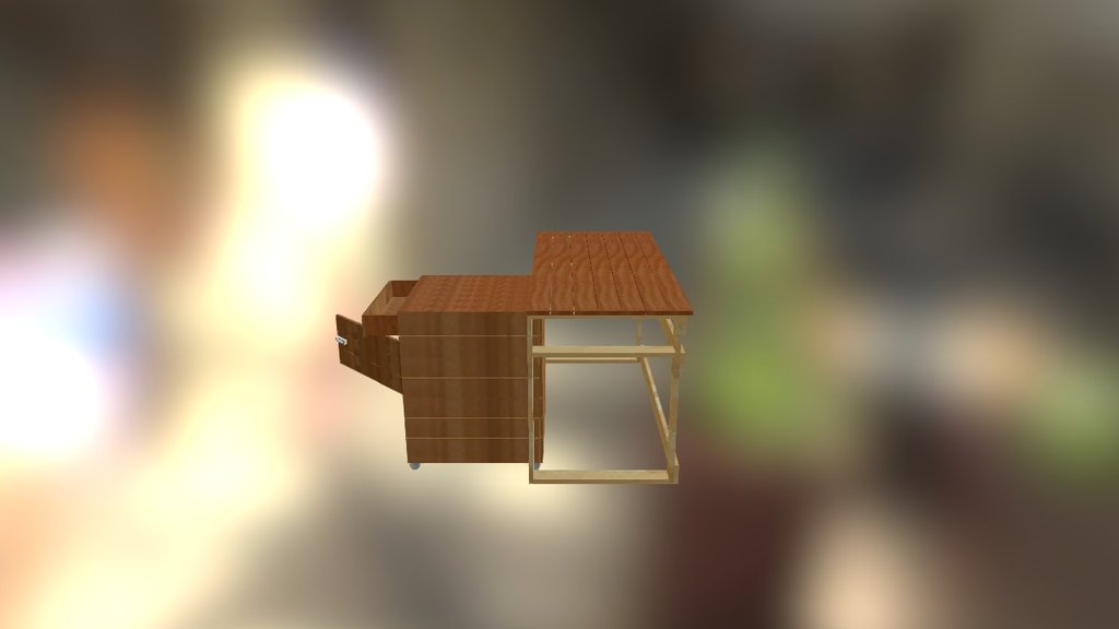 L Table - 3D model by ubyld [4637408] - Sketchfab