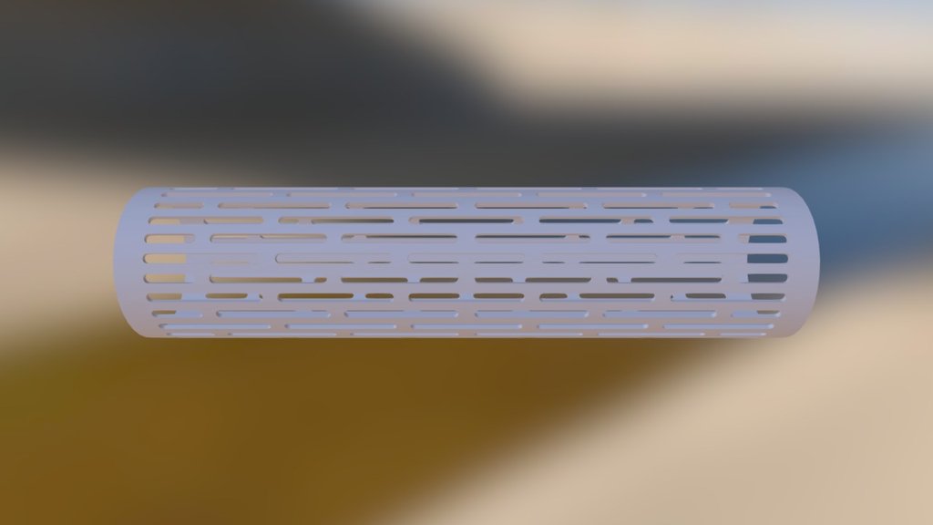 Tube Perforé - 3D model by jf.dehan [4637f33] - Sketchfab