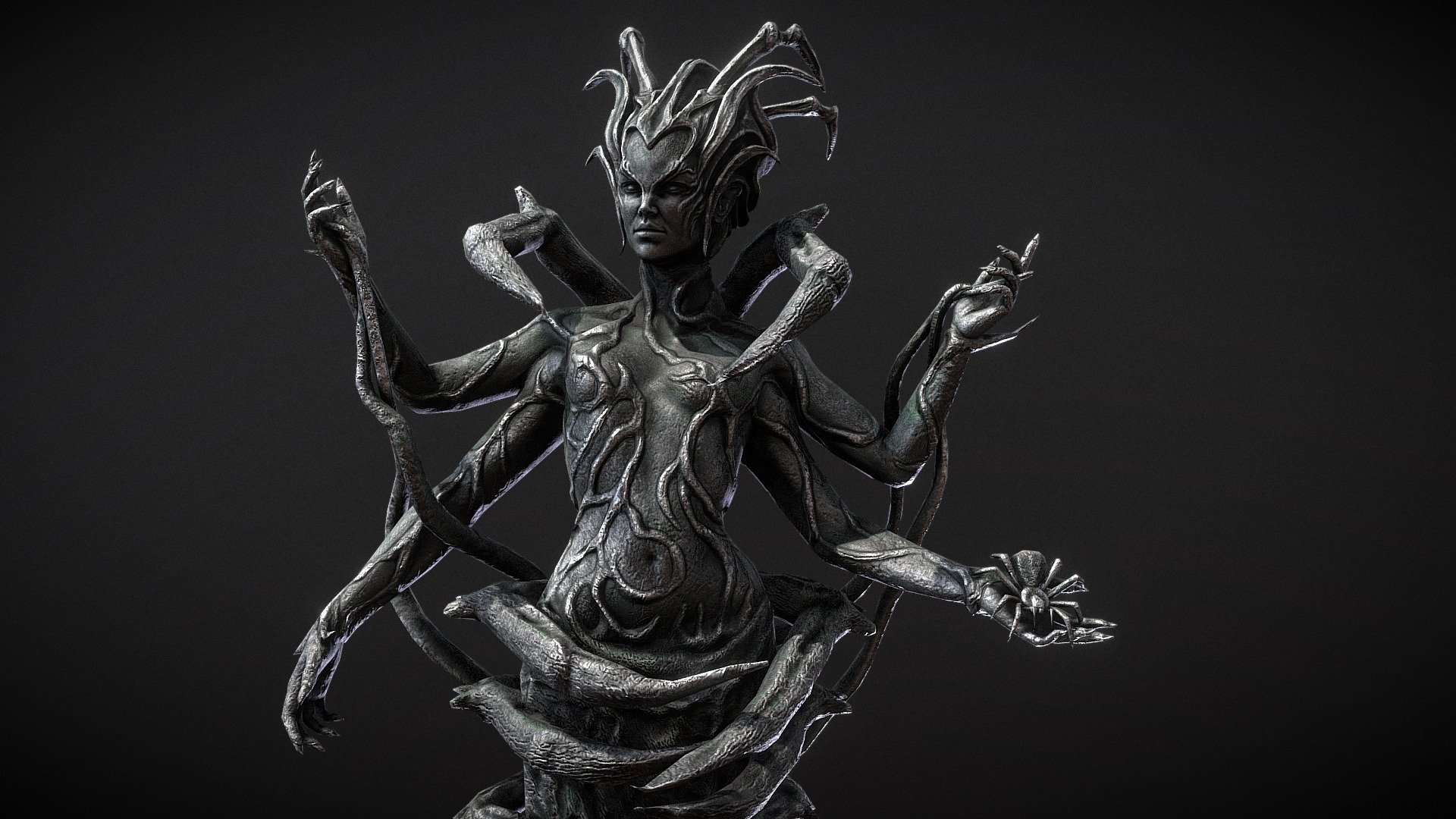 Mephala - 3D model by Mandrake (@mandrake_3d) [46385f6] - Sketchfab