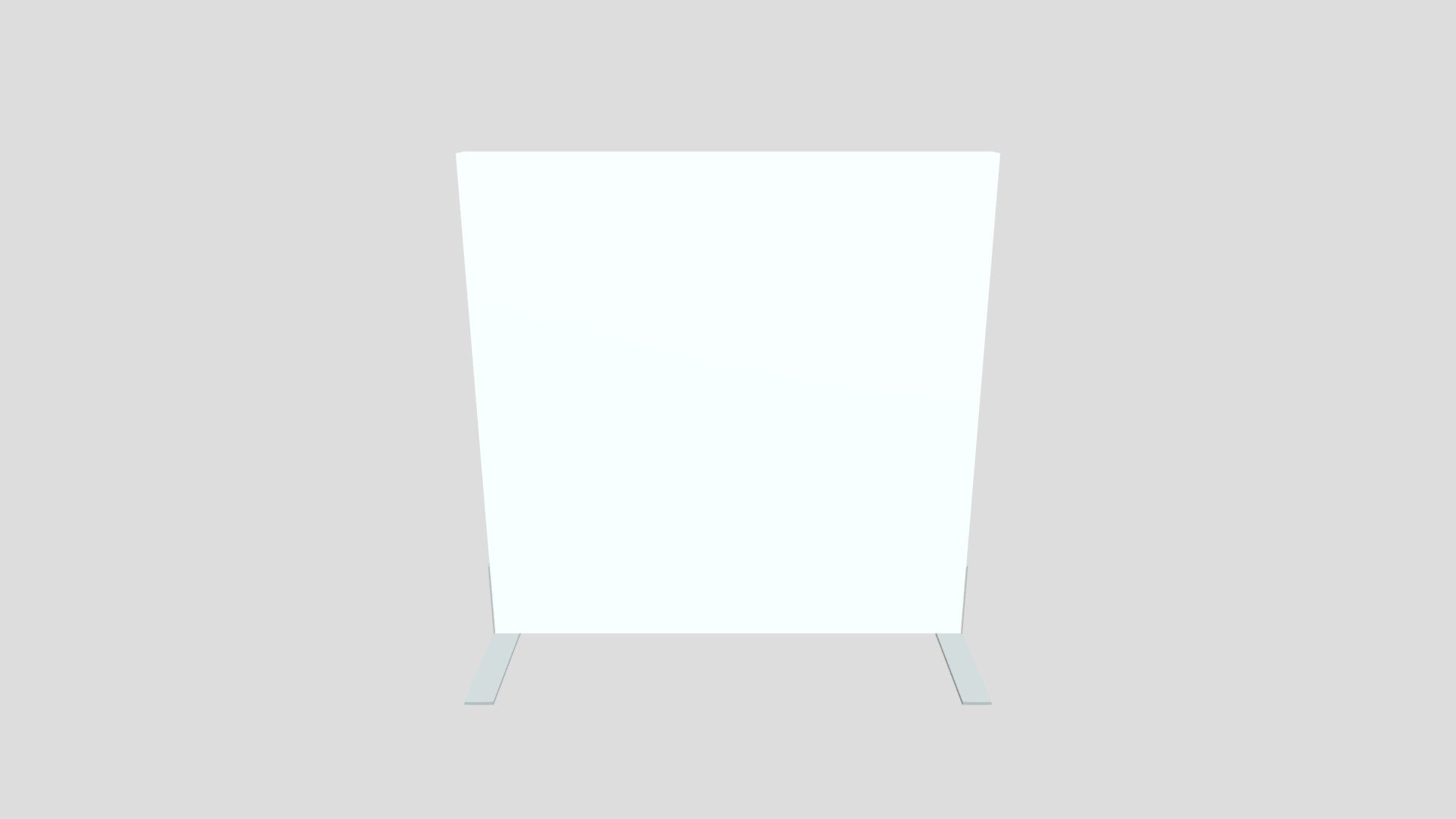 3ft x 3ft Vector Frame SEG Fabric Banner - S-01 - 3D model by ...