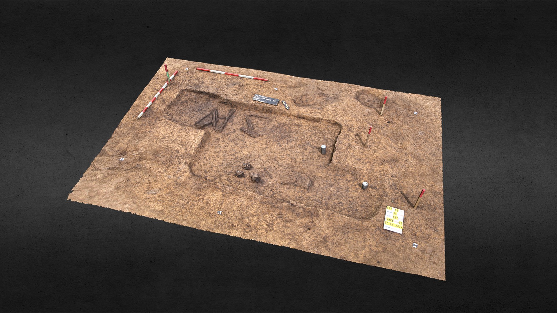ZAV D35 - obj 562+563 - 3D model by Centre of field archaeology of ...