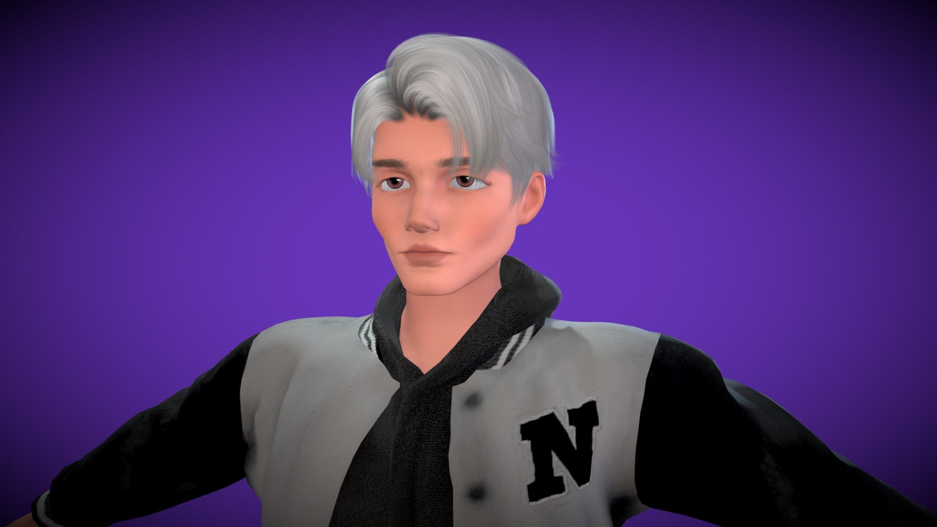 Stylized Boy Character Rigged - 3D model by Canino3d [463ce03] - Sketchfab
