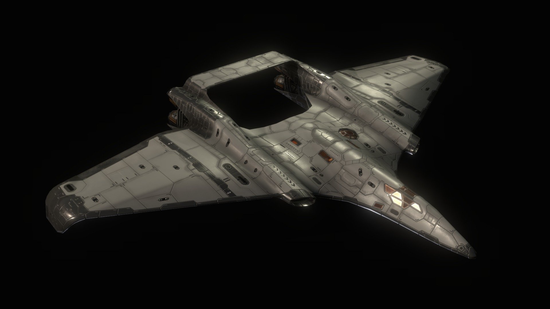 Orion class Atmospheric Frigate - 3D model by Sol (@SolFenty) [463d072 ...