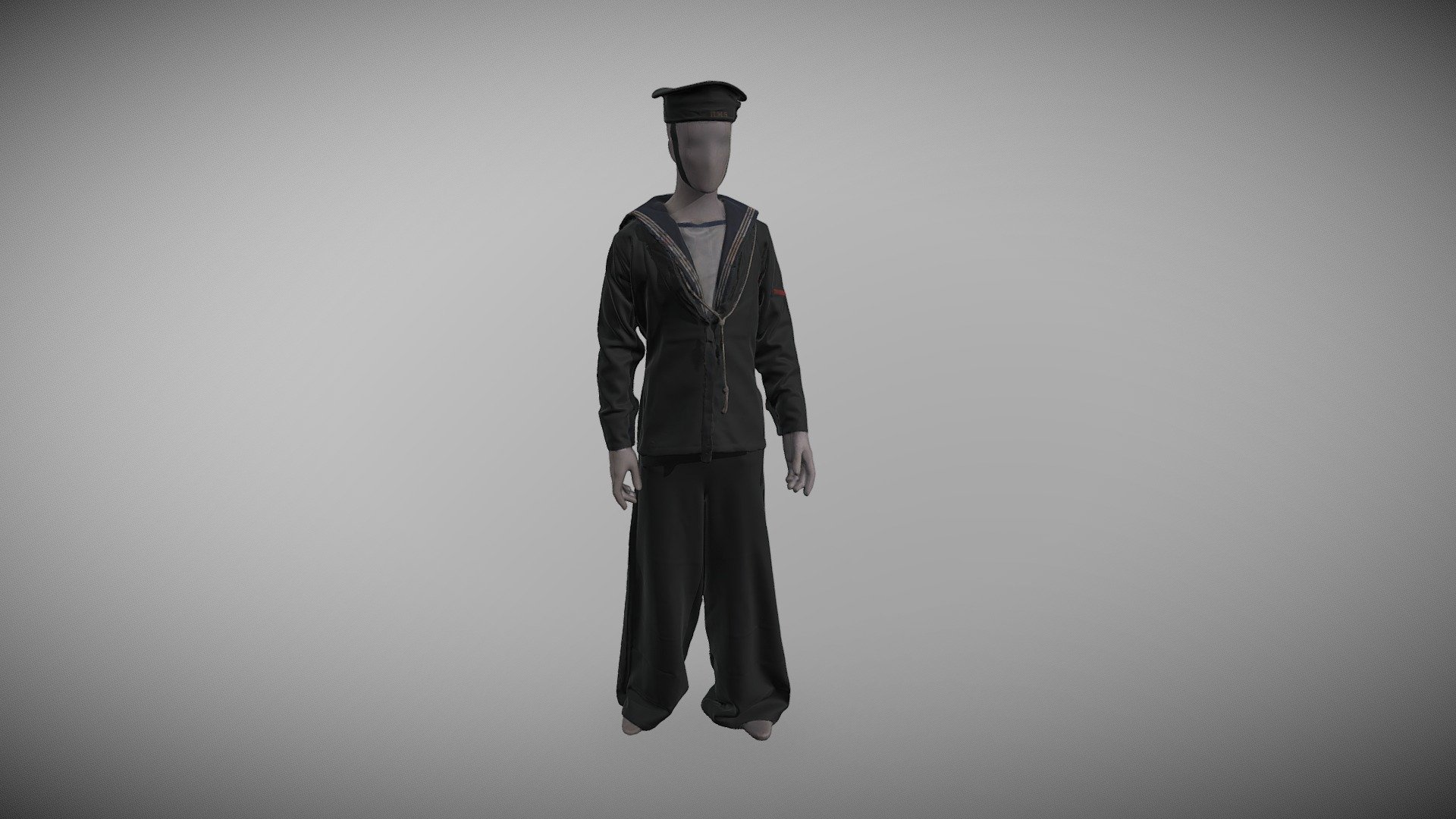 Second World War Naval Seaman c.1942 - 3D model by Combined Military ...