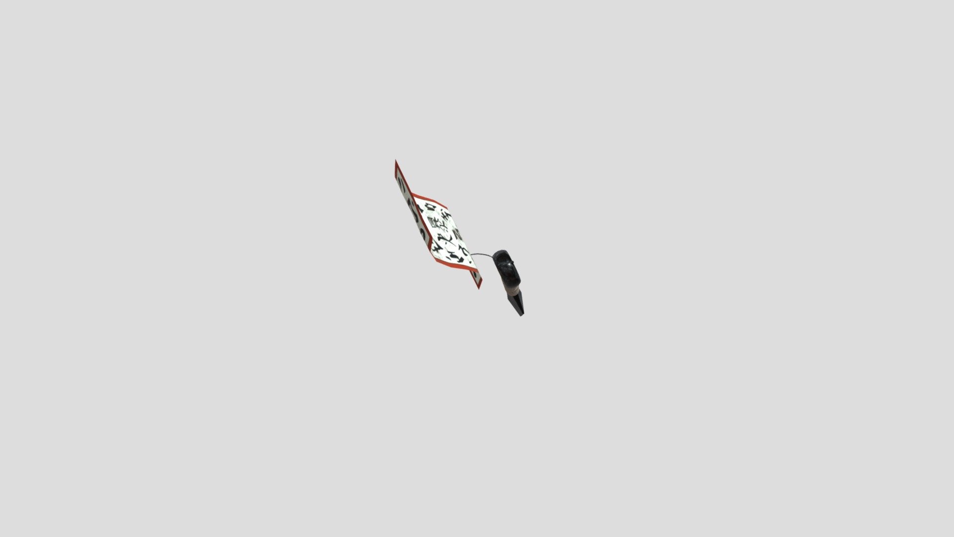 Kunai Wiht Explosion Papel - Download Free 3D model by FranciscoBento ...
