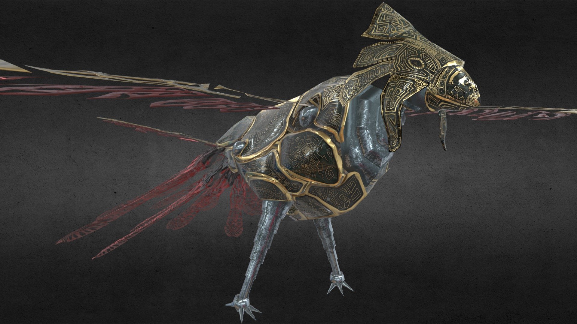 Faucon guide V-1 - 3D model by Raven13080 [463e181] - Sketchfab