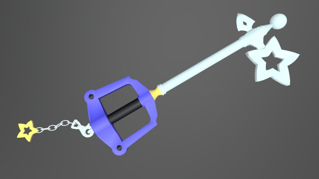 Keyblade - Starlight - Download Free 3D model by Mercado Tres D ...