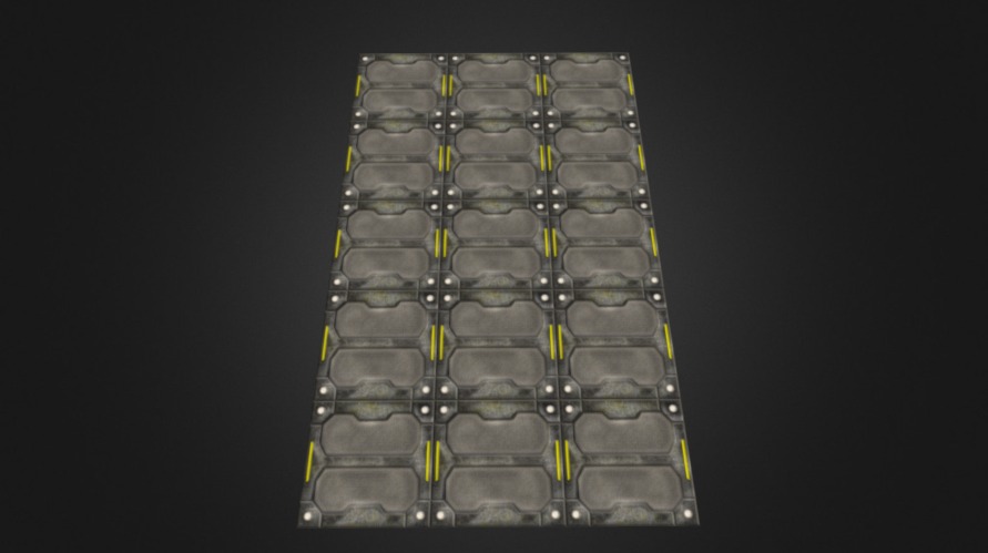 Tileable Floor Paneling - 3D model by 3d_ismael [463ec8b] - Sketchfab