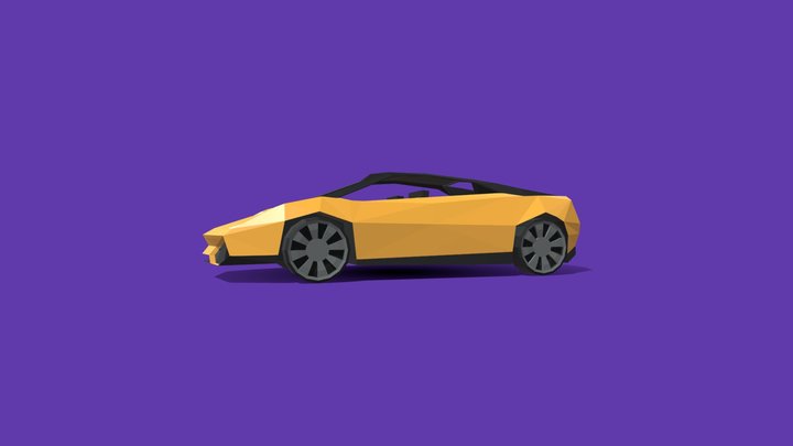 Low-poly-cars 3D models - Sketchfab