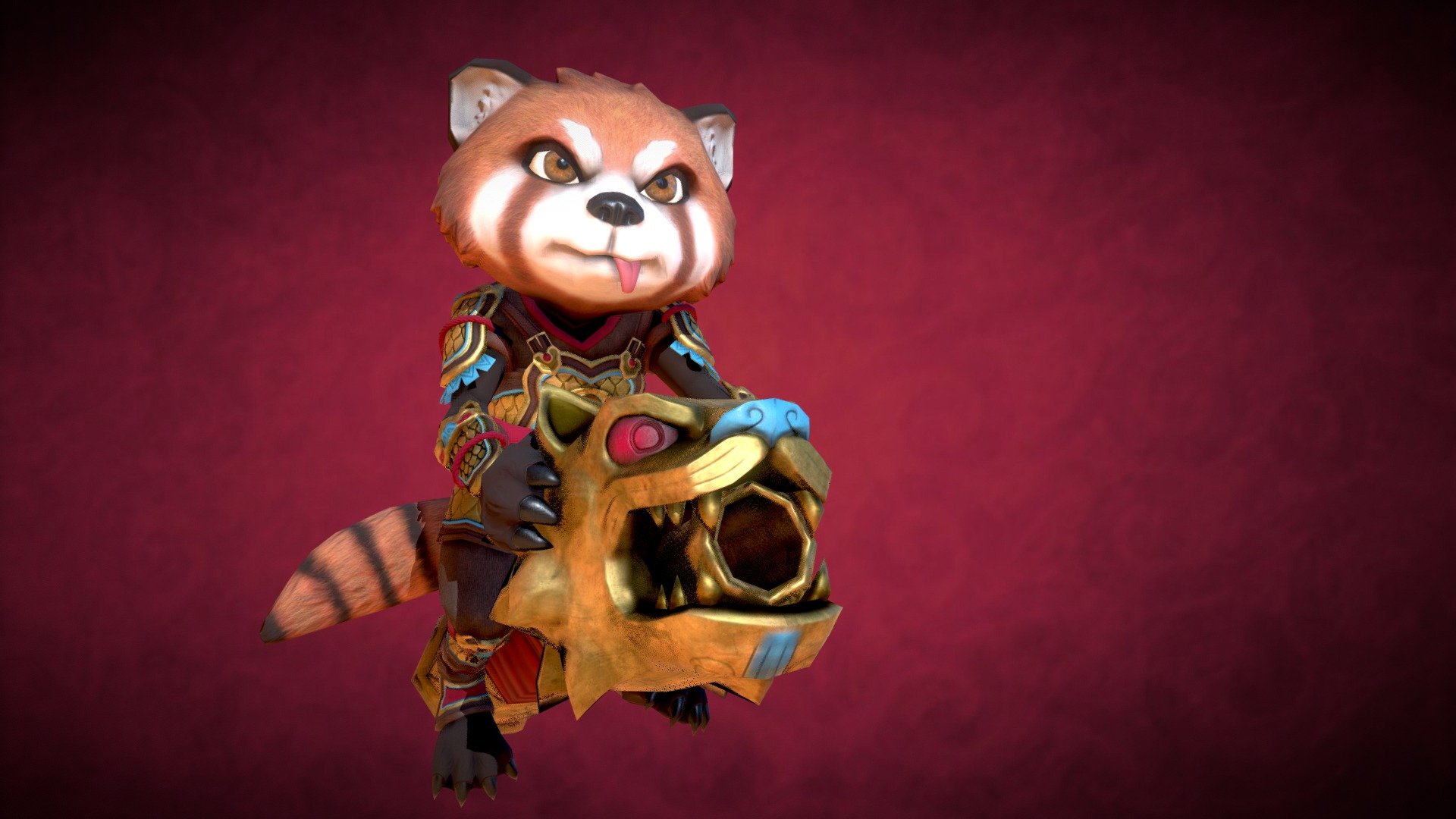 Kuma - 3D model by biancaroux (@biancalouiseroux) [464022b] - Sketchfab