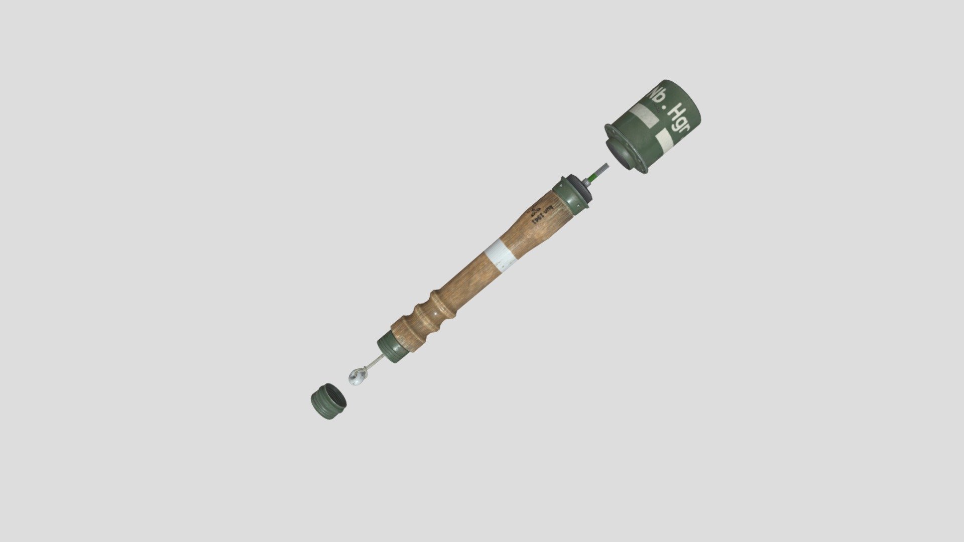 Nebelhandgranate 39 - 3D model by Igor_Baskin [4641565] - Sketchfab