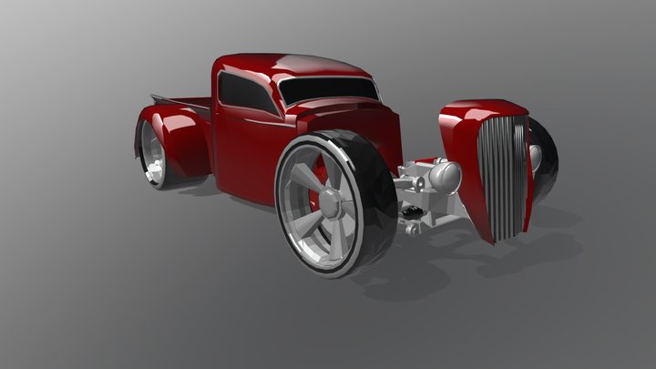 Hotrod 3D models - Sketchfab