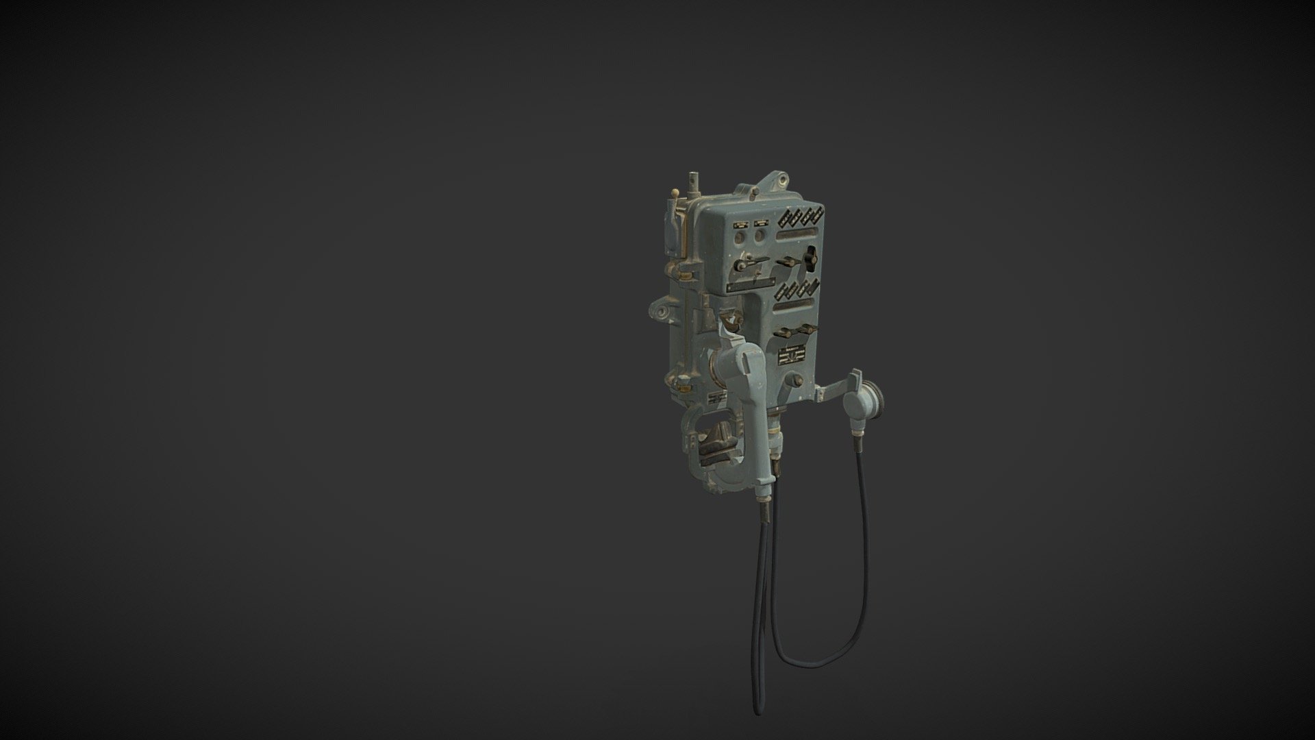 Telefon militar - Download Free 3D model by Institutul Național al ...