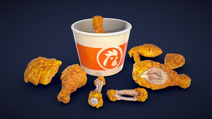 Food 3D models - Sketchfab