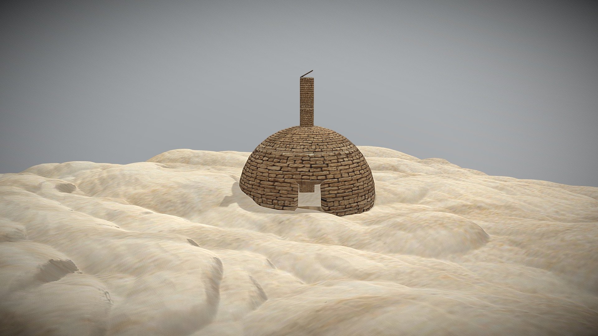 The Sahara Hut - Download Free 3D model by yesiguess (@MilitaryMan25R ...