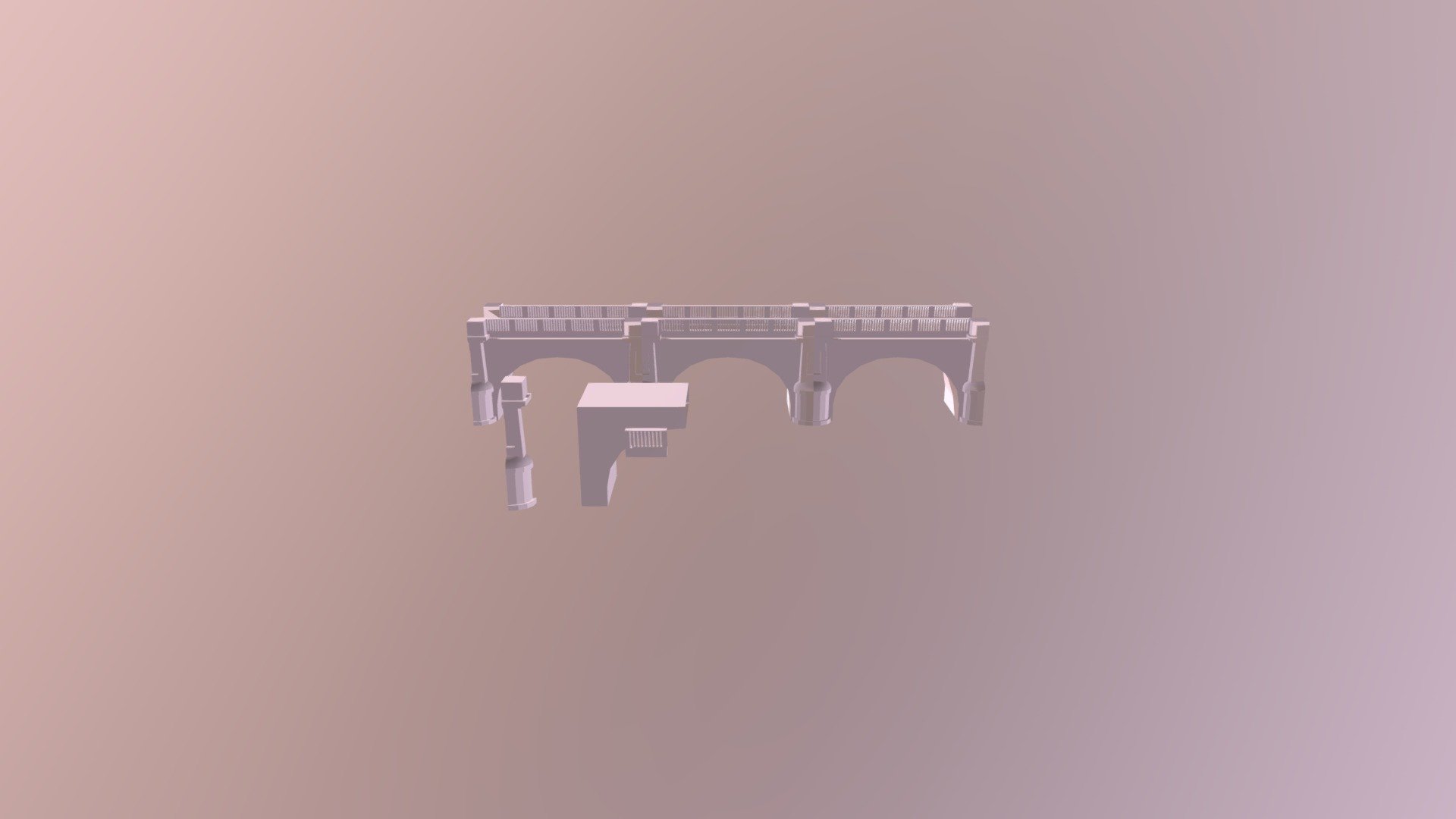 Modular Bridge - 3D model by ccollop0 [46445dd] - Sketchfab