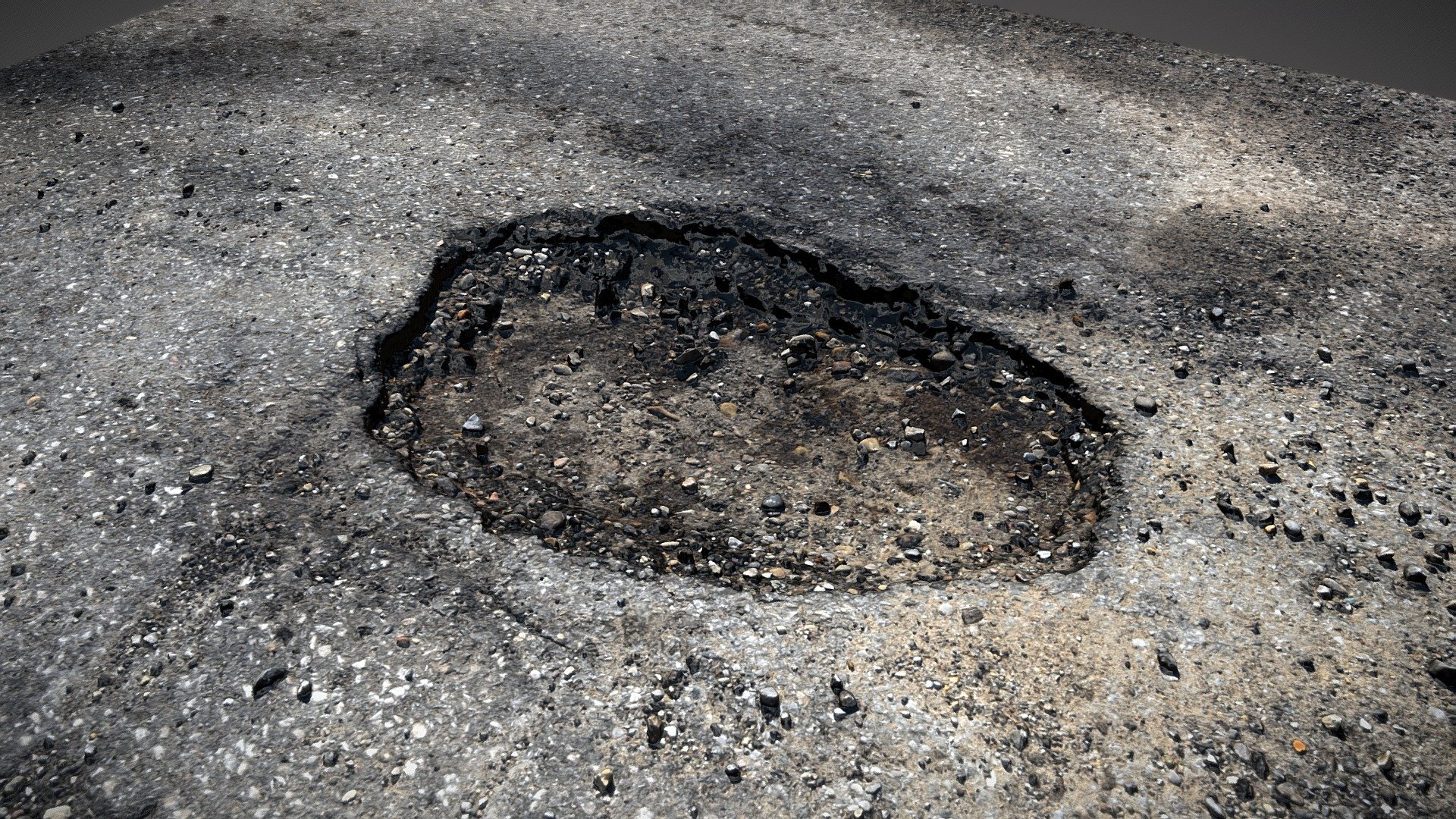 Pothole - 3D model by J. Scott Smith Visual Designs, Inc. (@jscottsmith ...