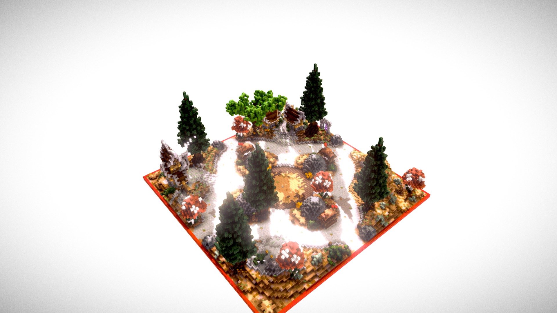 KitMap Spawn 101 x 101 - 3D model by KoraProjects [4644d28] - Sketchfab