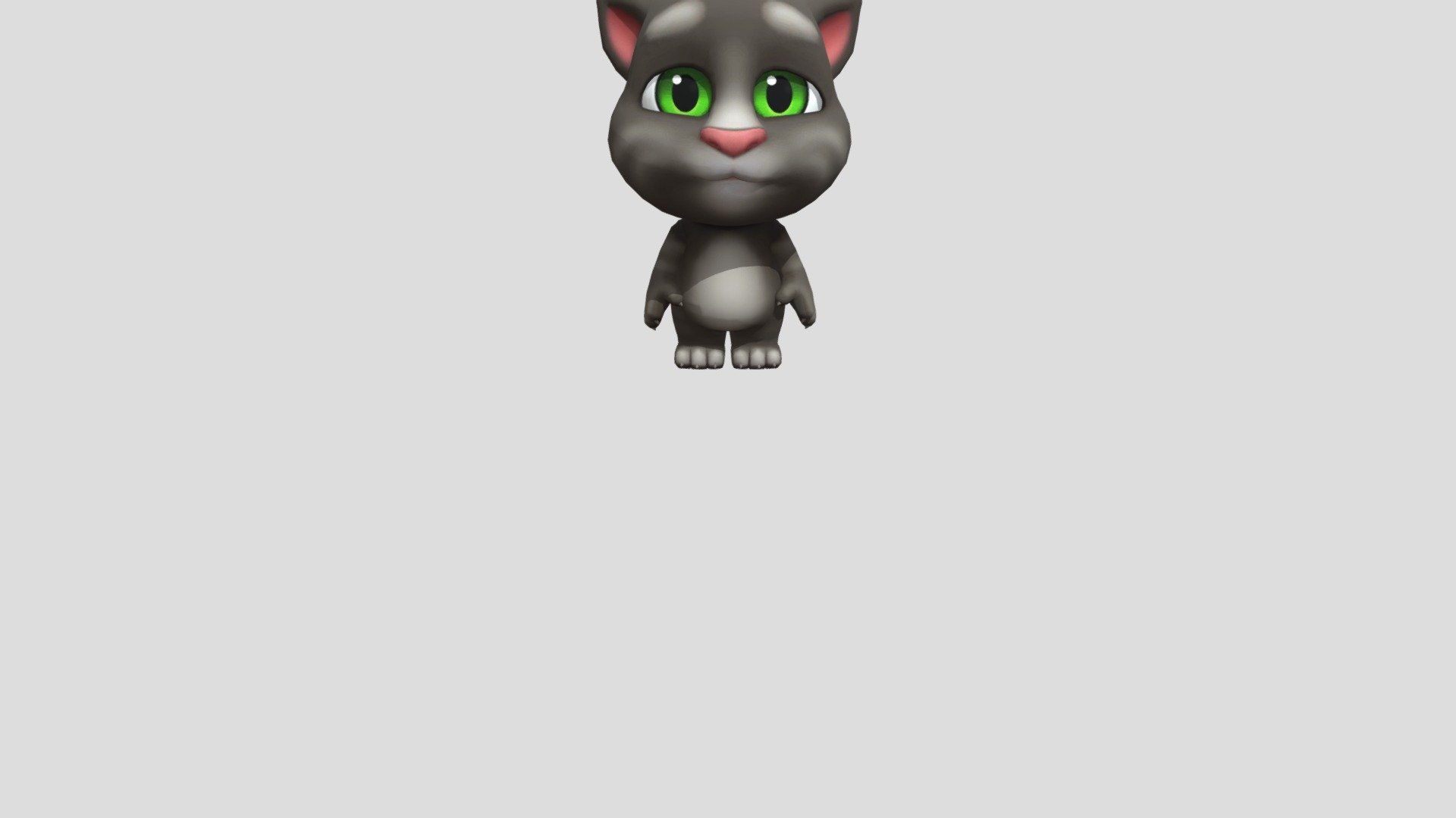 Talking Tom Saying Hello And Like - Download Free 3D model by ...