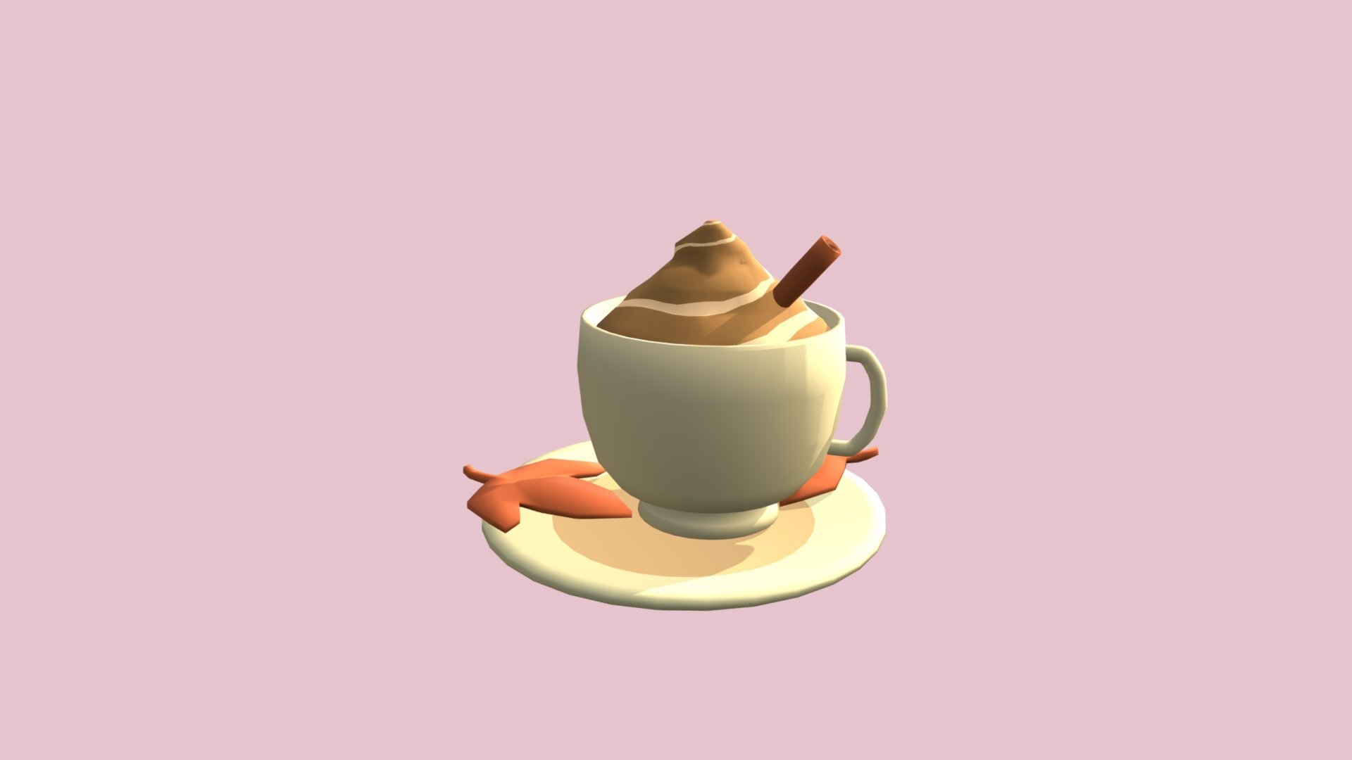 Chai Latte - 3D model by Fefe (@todescofederica) [46452e9] - Sketchfab