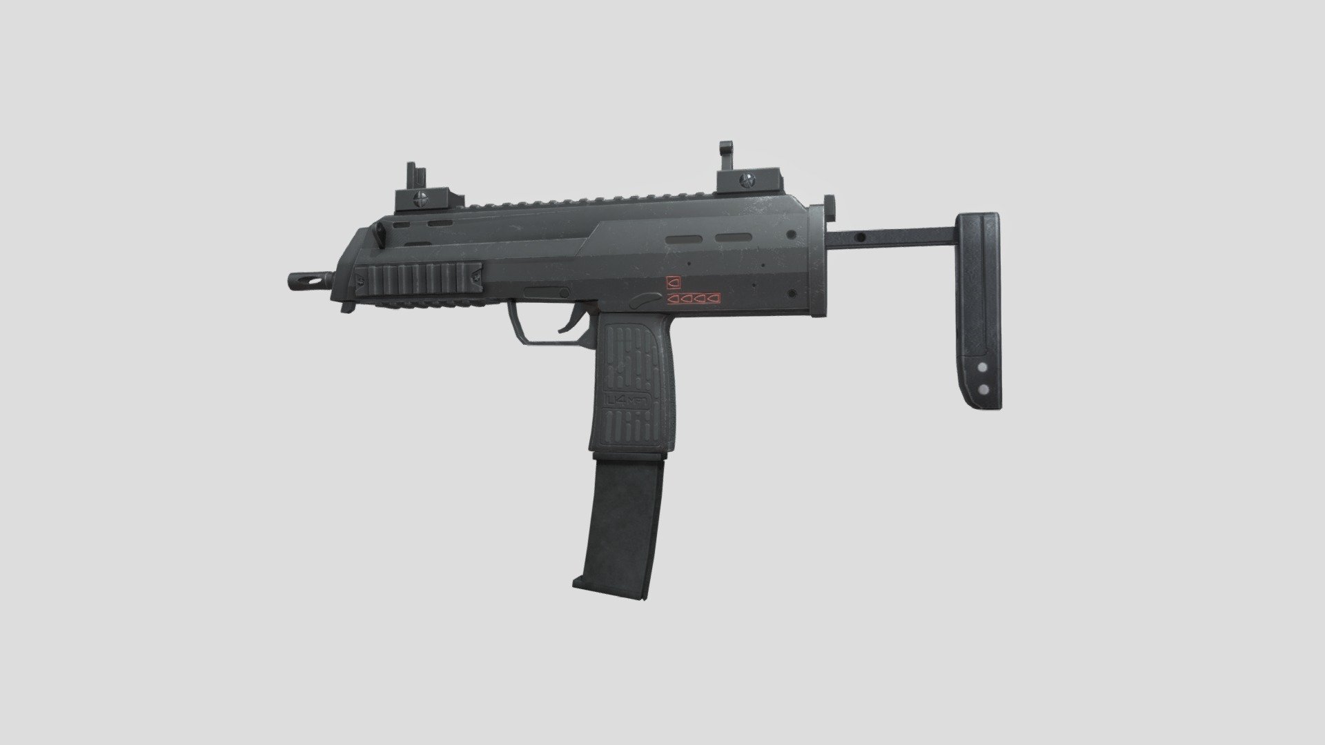 MP7 - Download Free 3D model by jamesrawber [4646dbc] - Sketchfab