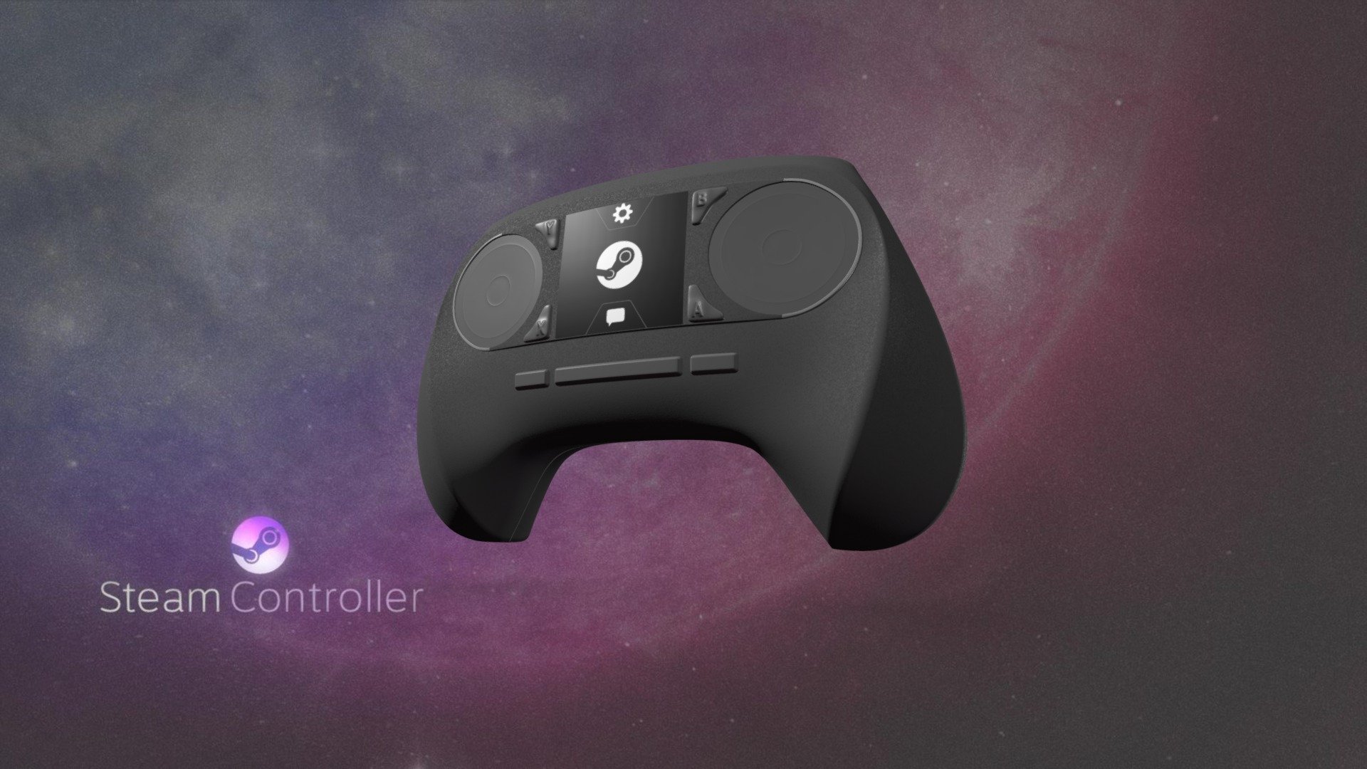 Steam Controller V1 - 3D model by Virtual Studio (@virtualstudio ...