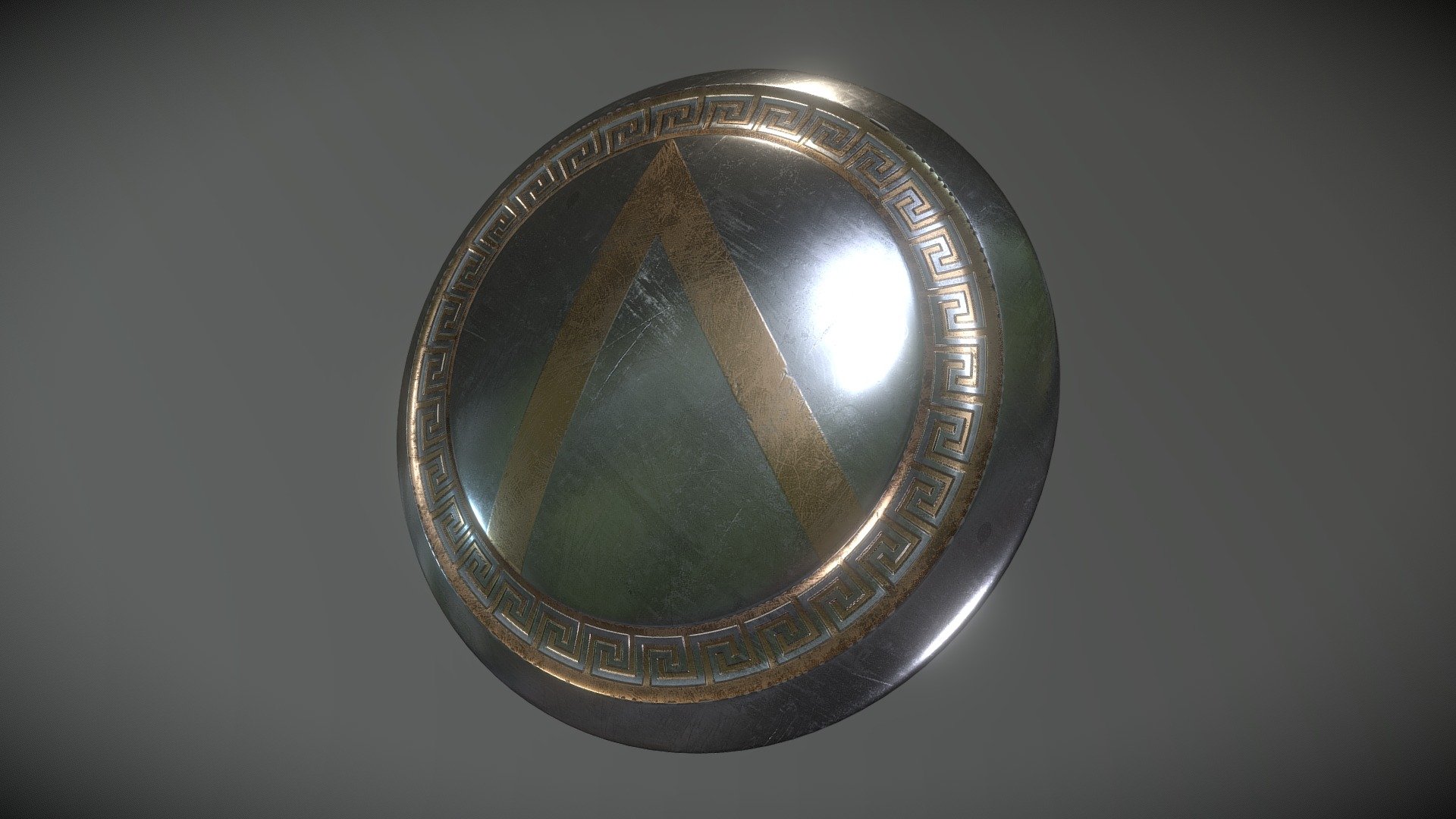 Spartan Shield Reimagined - 3D model by Sergiu.Matei [4649740] - Sketchfab