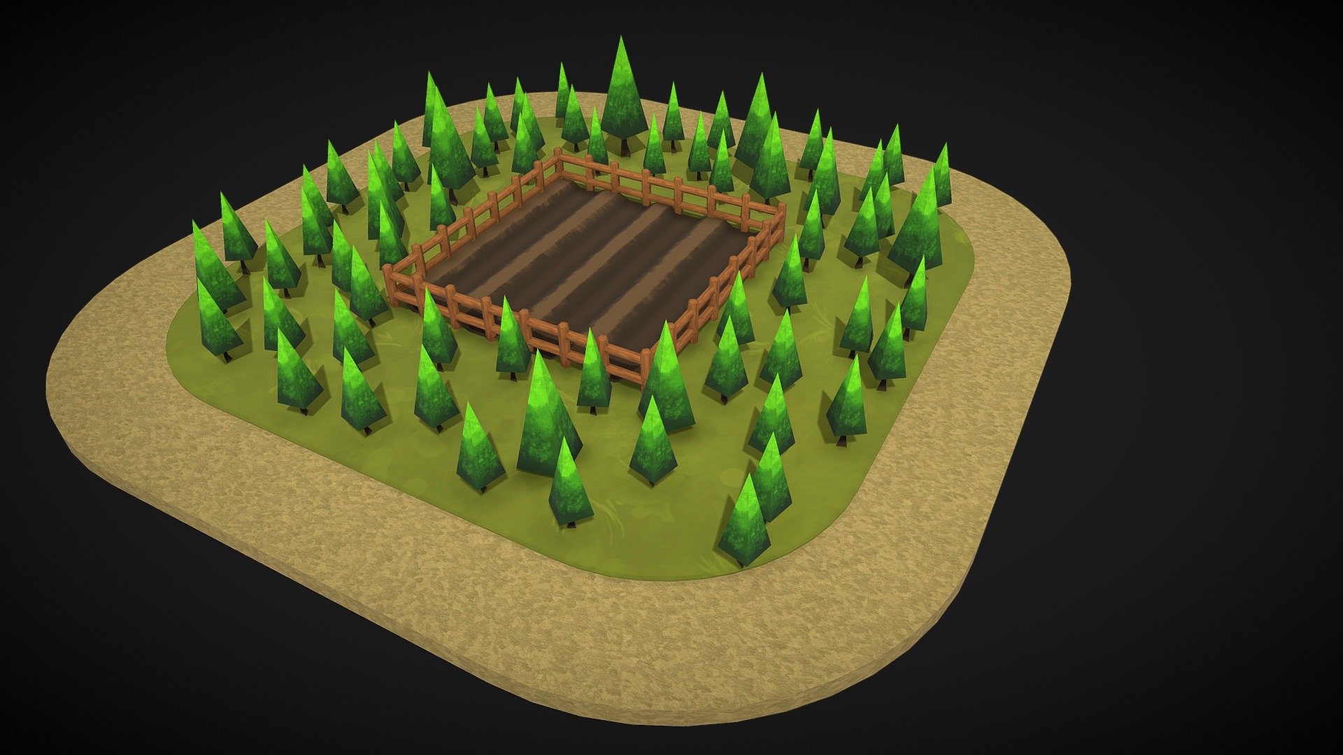 Low Poly Environment - Buy Royalty Free 3D model by Deepak_Sharma ...