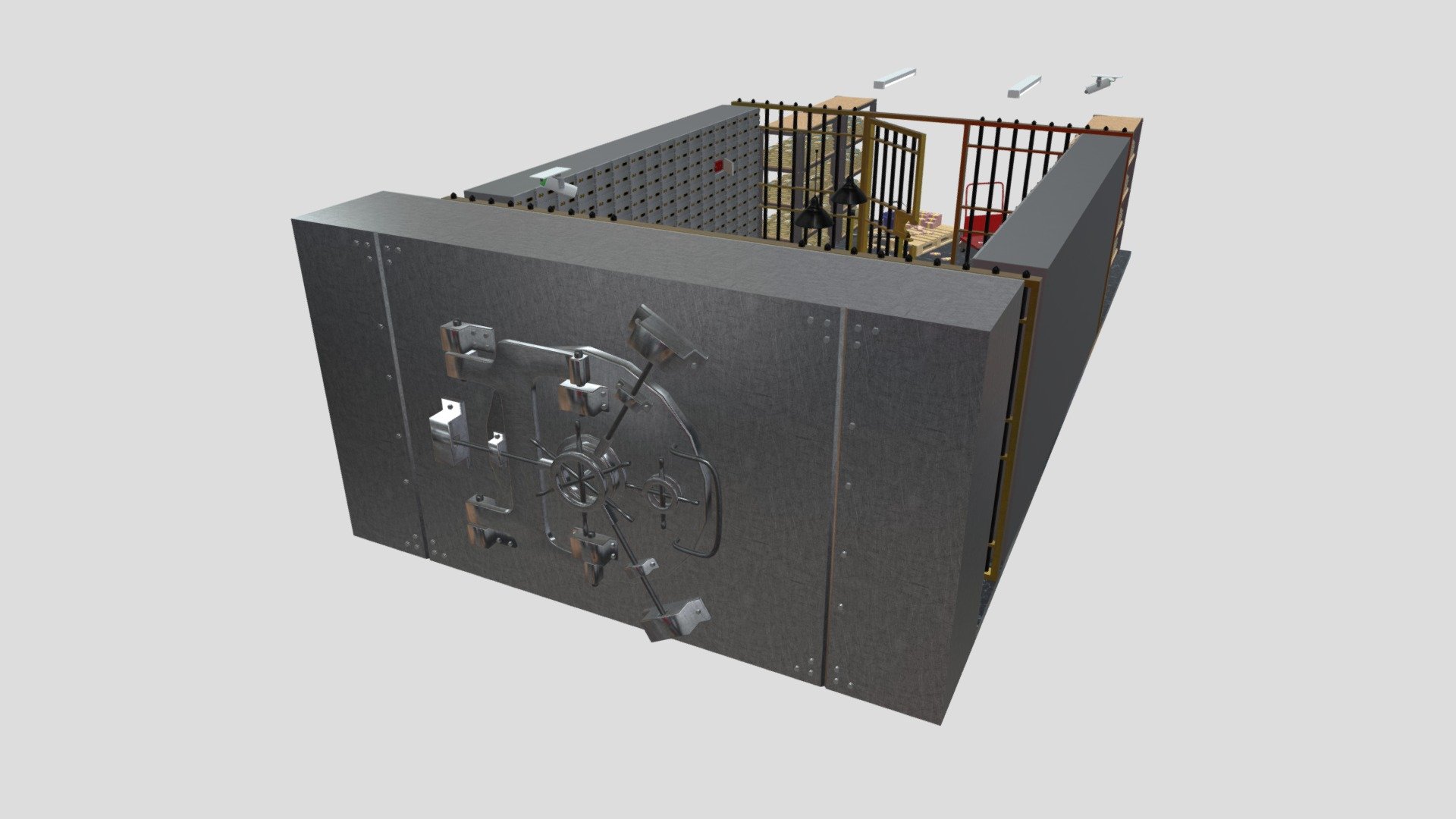 Bank Heist - 3D model by ollyholtham [464c7e1] - Sketchfab