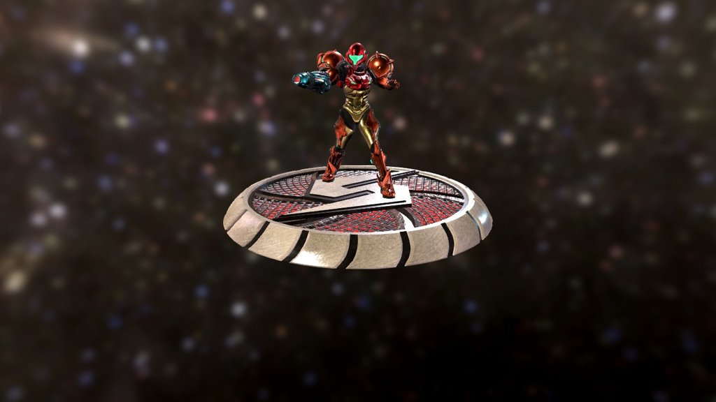 Samus Aran - Armoured - 3D model by ZimK [464d9cd] - Sketchfab