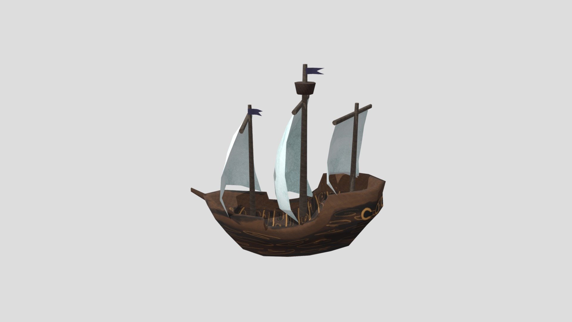 Barco - Download Free 3D model by Quirell [464f6f3] - Sketchfab