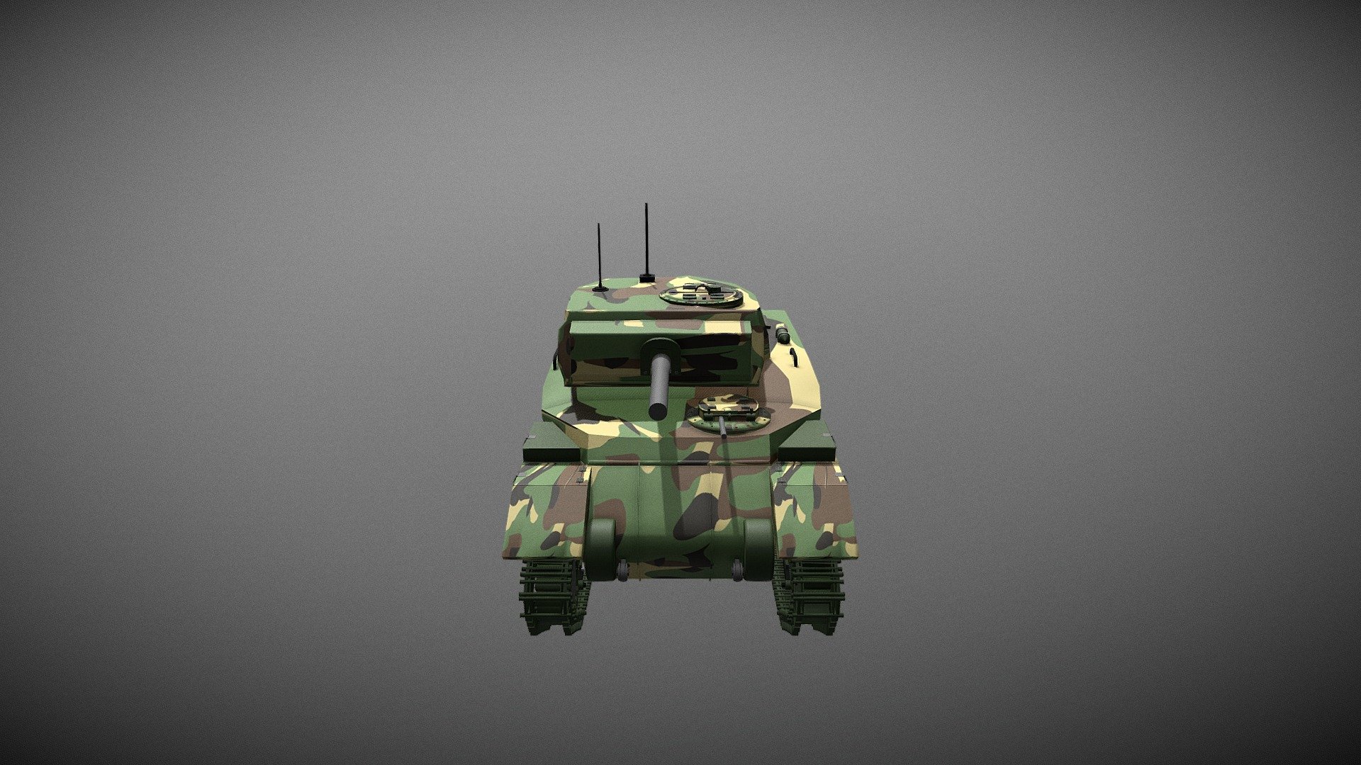 Tank RAM II Textured - 3D model by arifsetyobudi [465196d] - Sketchfab
