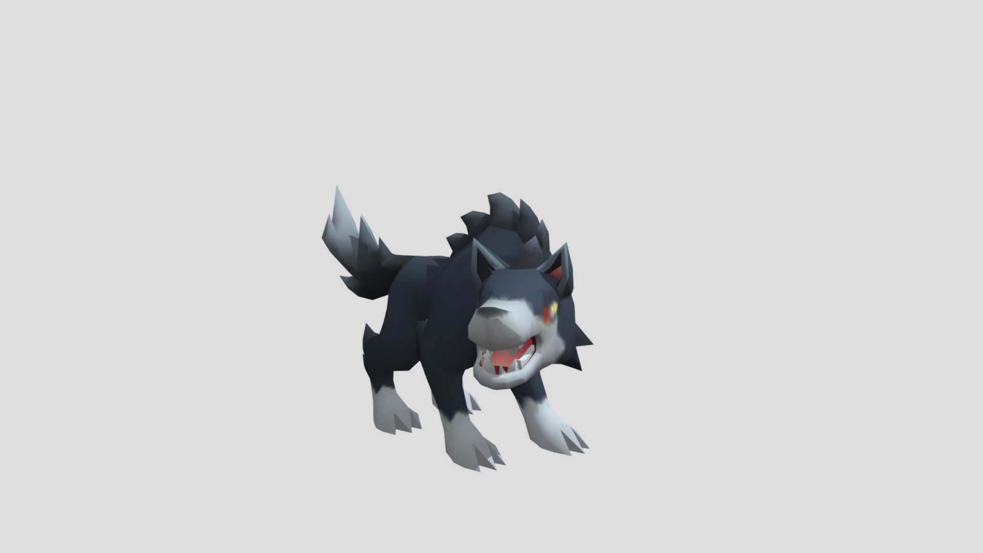 Cartoon electro wolf level 2 - Download Free 3D model by Builder123YT (@dejesuscamarilloo ...