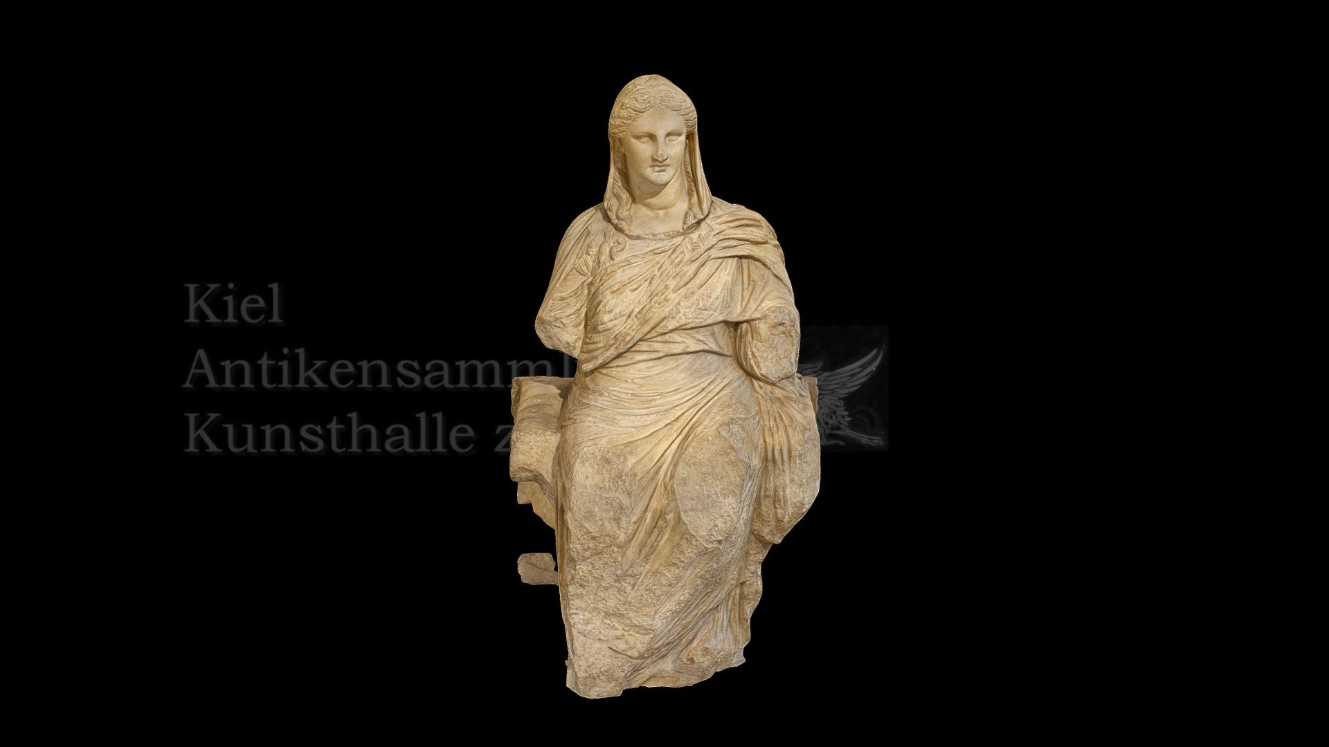 Demeter von Knidos - 3D model by Antikensammlung Kiel (@antikensammlung ...