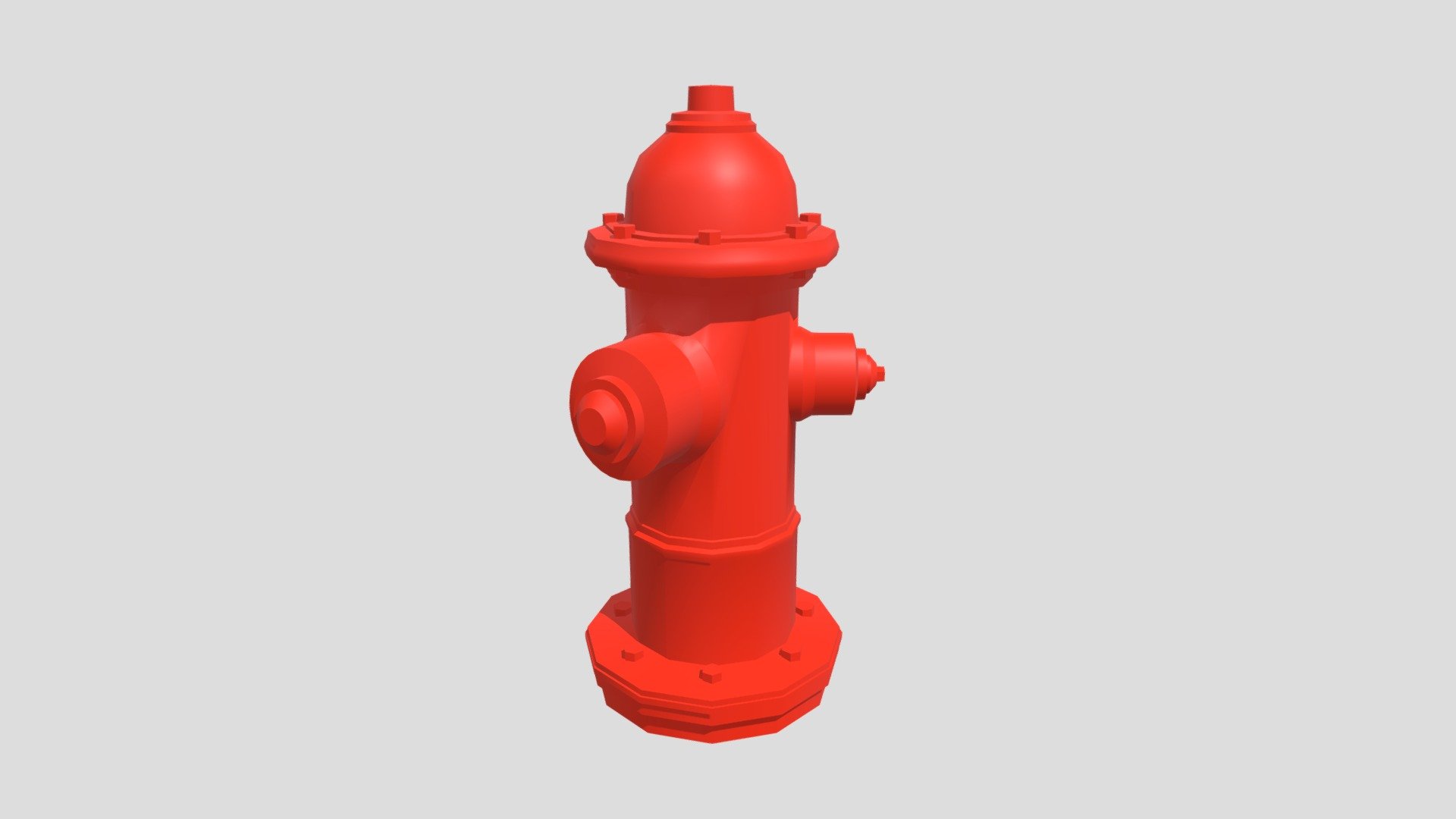 Red Fire Hydrants Lowpoly - Download Free 3D model by Kelvin Cipta (@kelvincipta) [4652451 ...