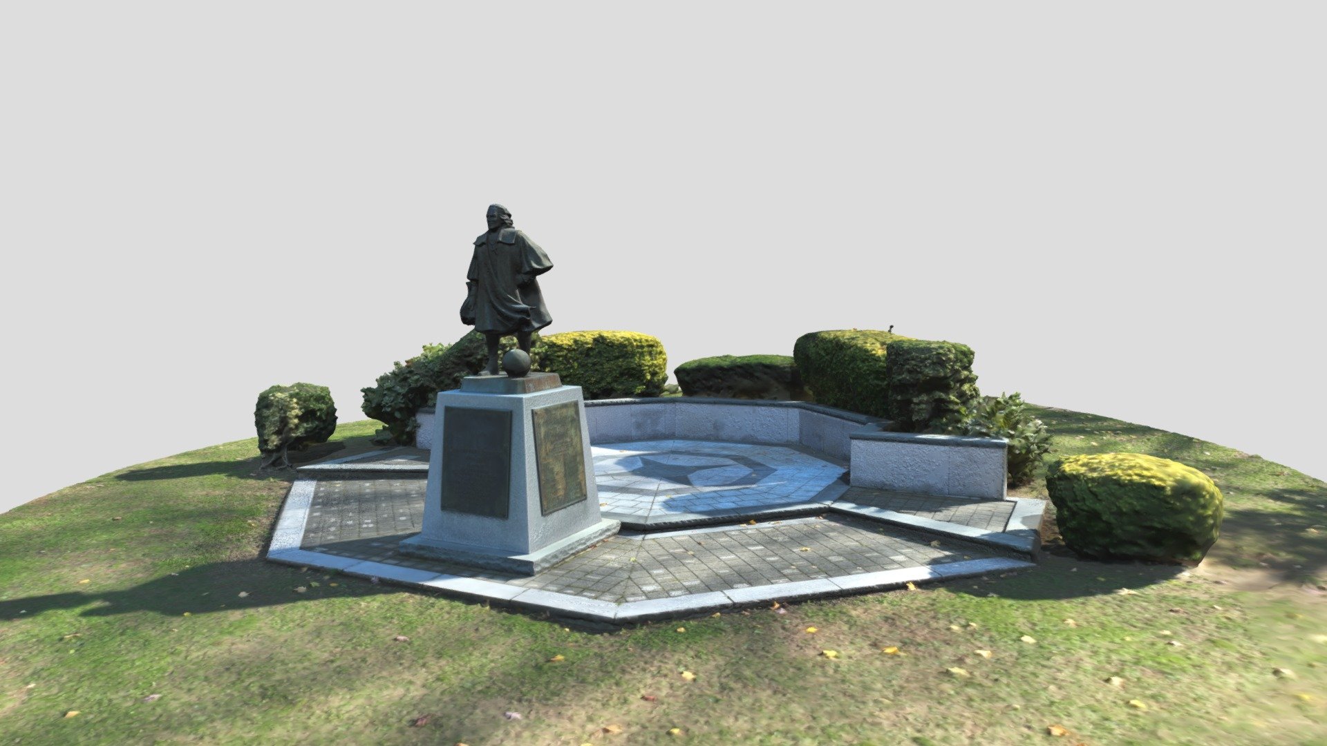 Columbo Monument - 3D model by Open Sky Imaging (@OpenSkyImaging ...
