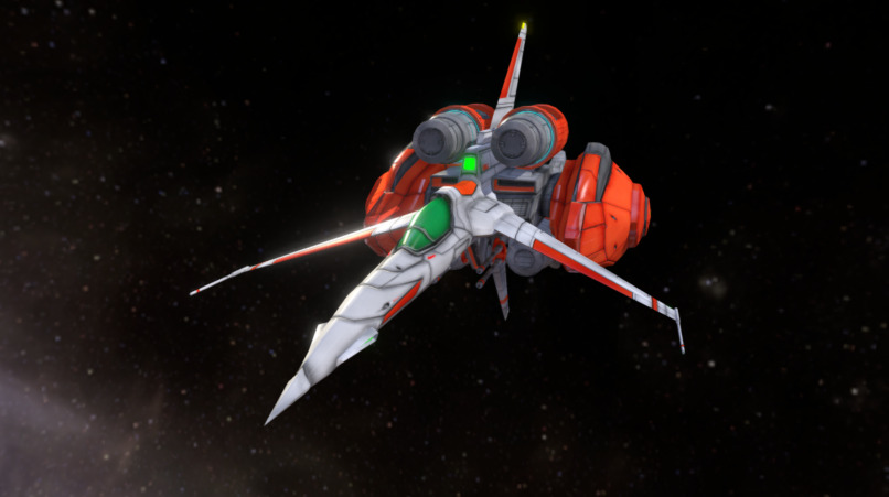 D-117B Axelay - 3D model by tarrow222 [4653294] - Sketchfab