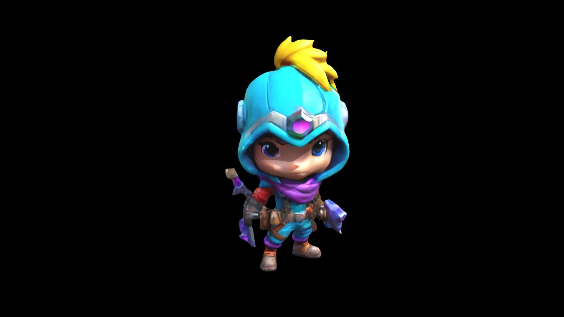 The title is Meet Kyra the Fighter from New Worl - Download Free 3D ...
