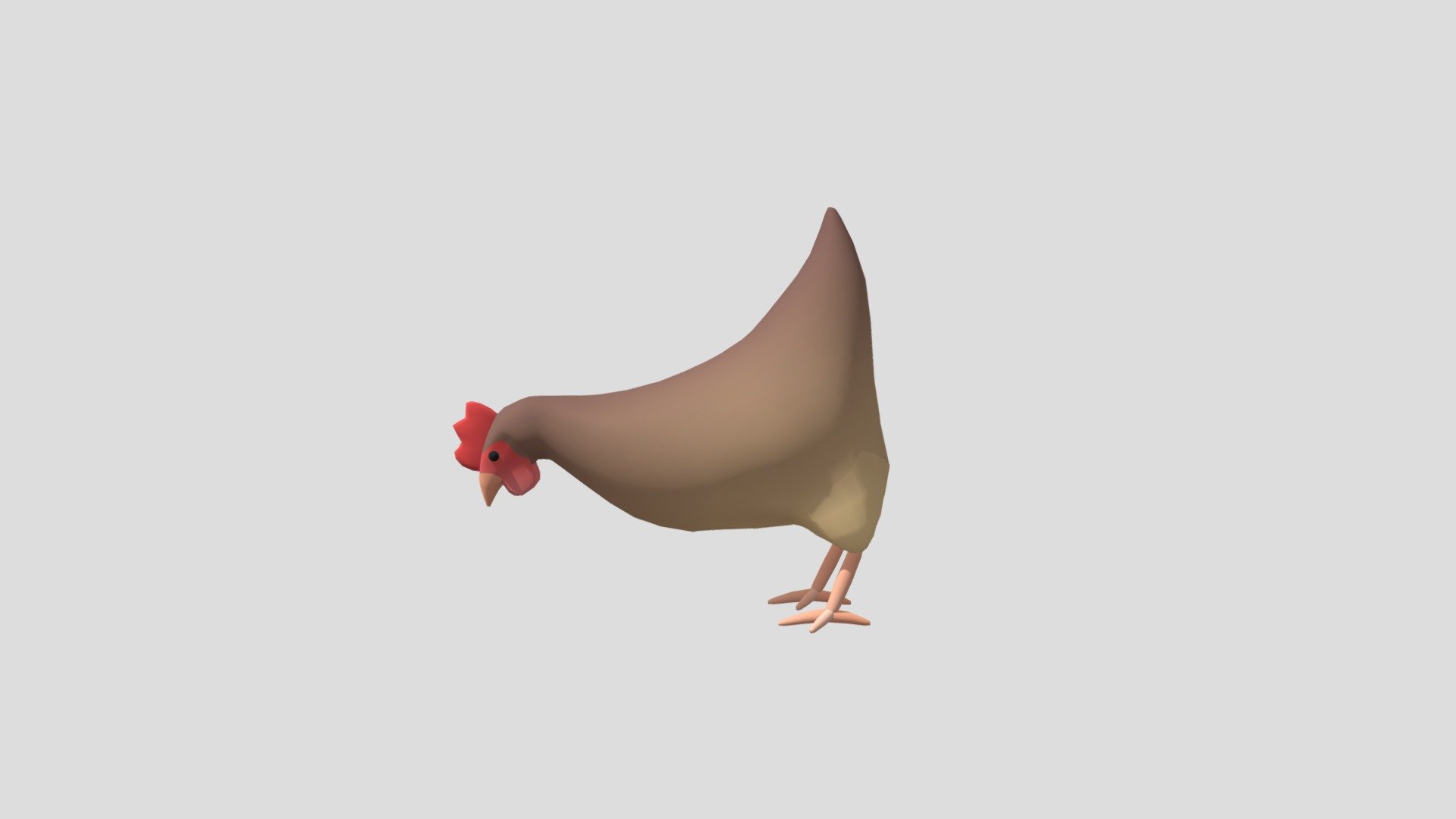 Cartoon Chicken - Download Free 3D model by BaraV [465519a] - Sketchfab