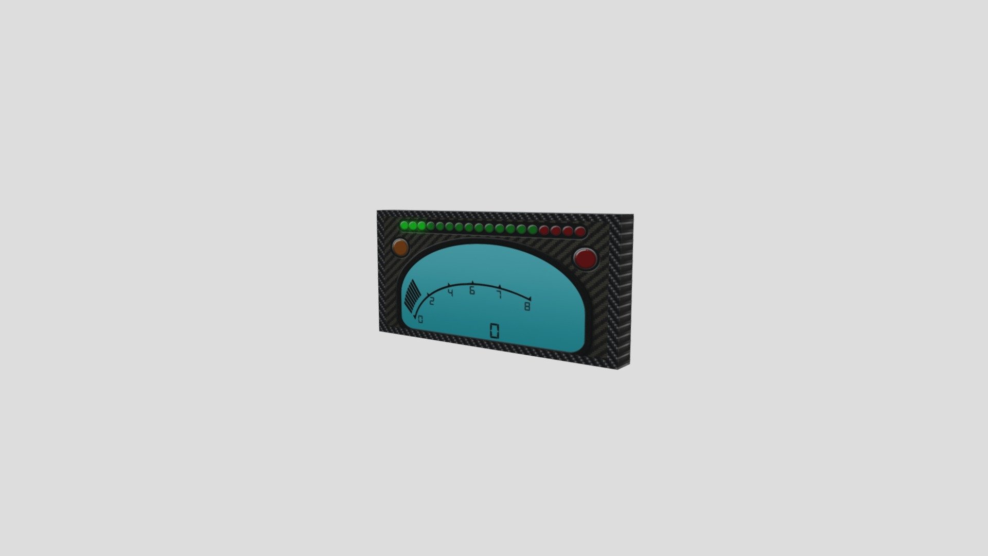 Digital Speedometer Gauge - Download Free 3D model by JollyFox [4655c8d ...