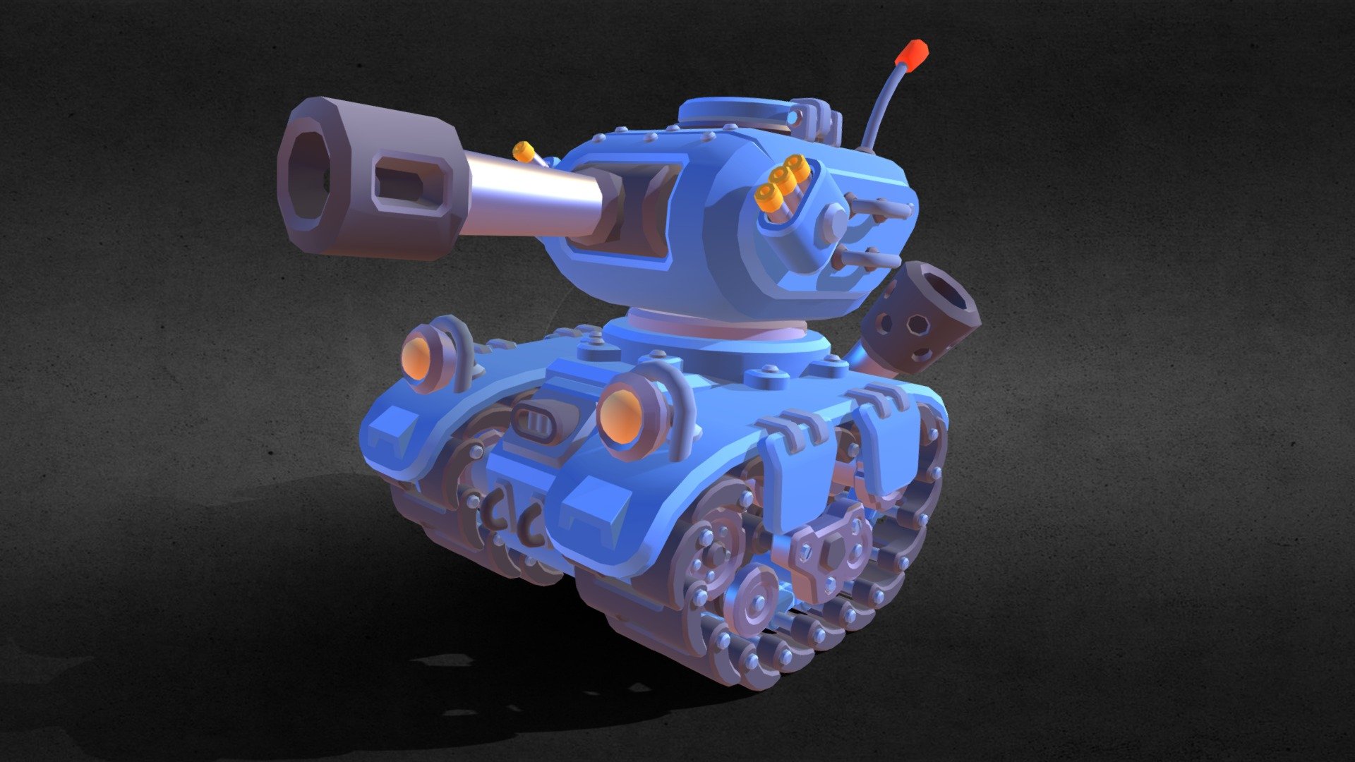 Cute_tank - Buy Royalty Free 3D model by RimasBe [46566d1] - Sketchfab ...