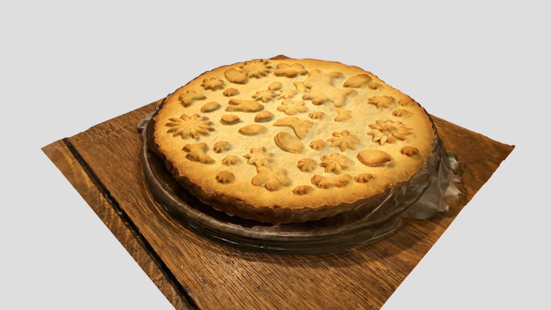 Pie Made With Love - Download Free 3D model by Michael Bastianelli ...