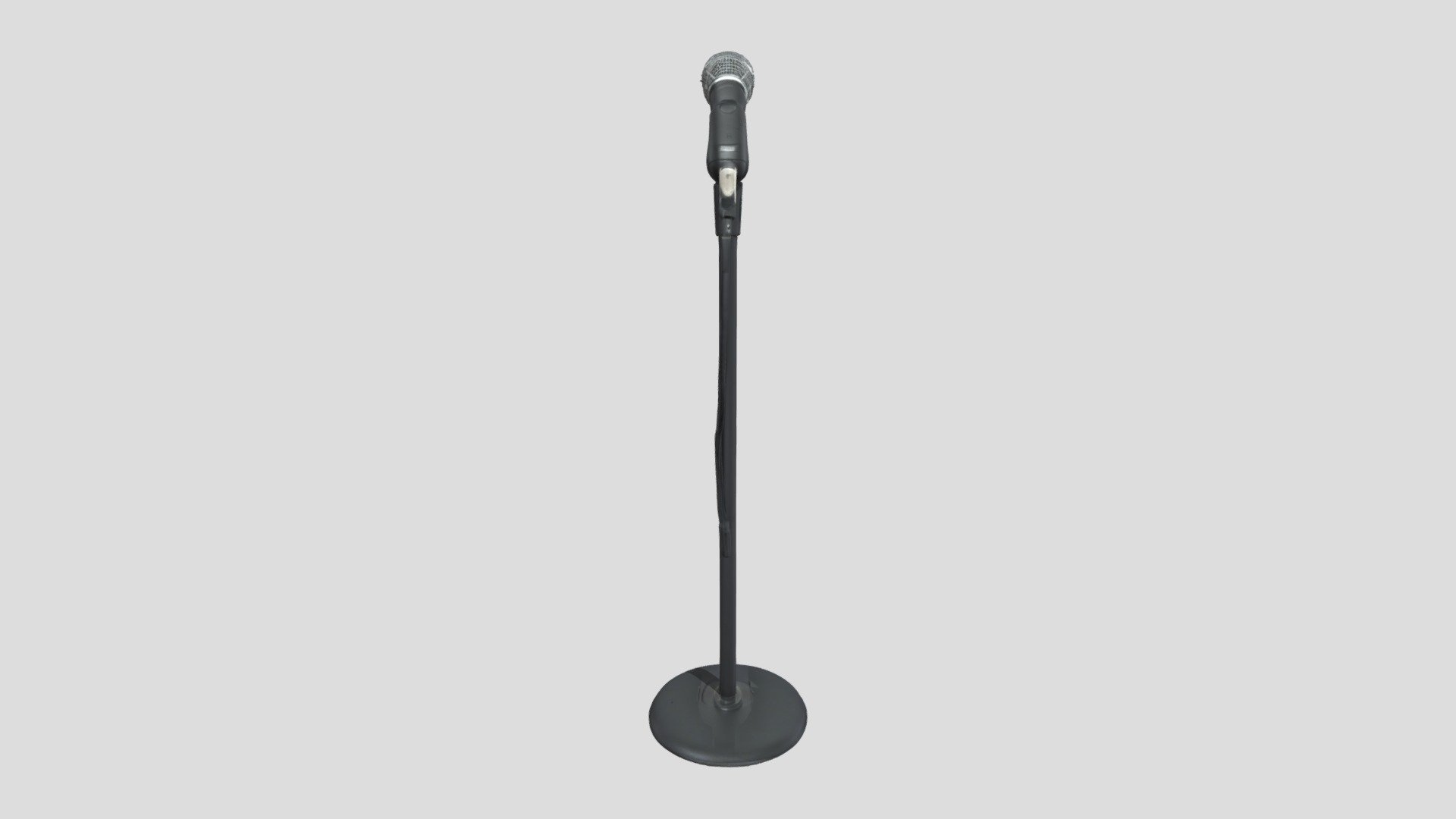 Microphone Stand - Download Free 3D model by ssantiagoo [4659b27 ...