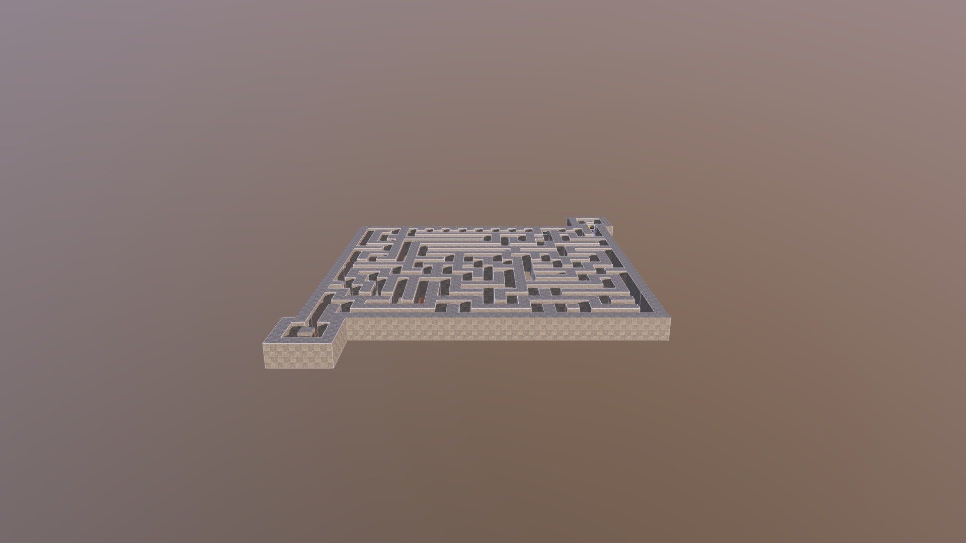 Labyrinth - 3D model by Jakob_Staudner01 [4659fb4] - Sketchfab