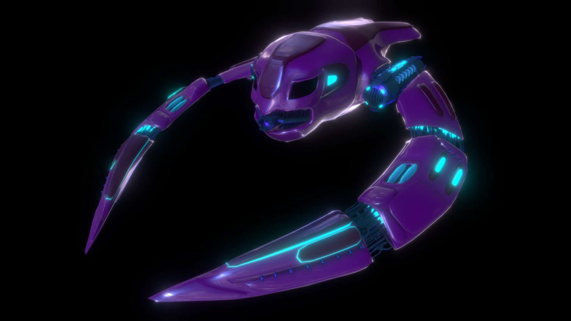 Owl fighter / AI drone - 3D model by Randall_3D [465a980] - Sketchfab