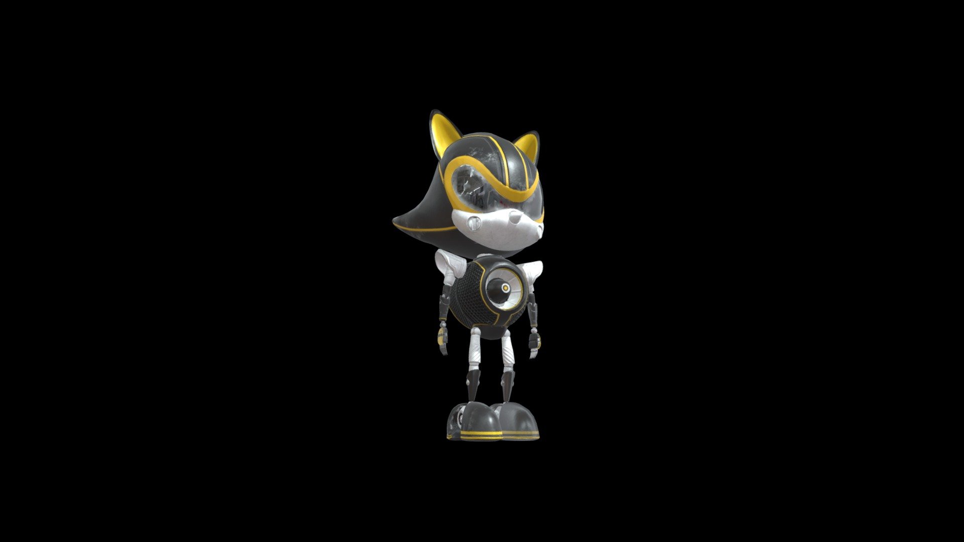 Sonic Shadow - 3D model by Anna Gould (@annagould) [465aec7] - Sketchfab